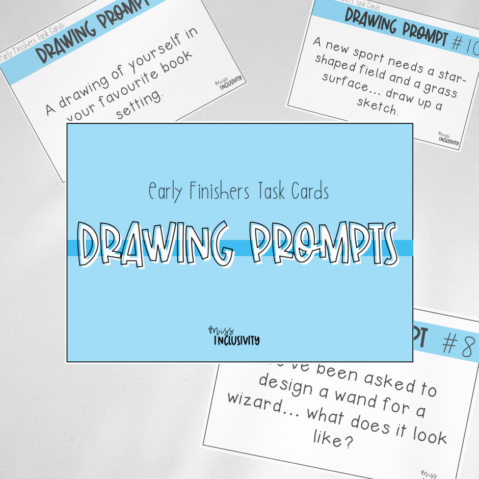 Early Finishers Task Cards – The Inclusivity Hub