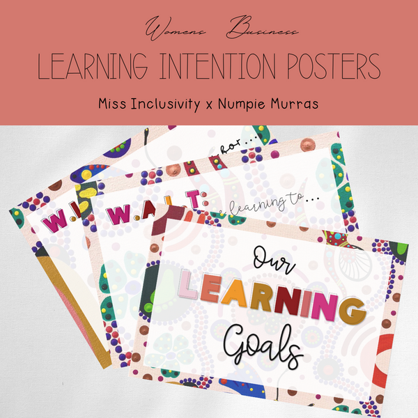 Womens Business Learning Intention Posters – The Inclusivity Hub
